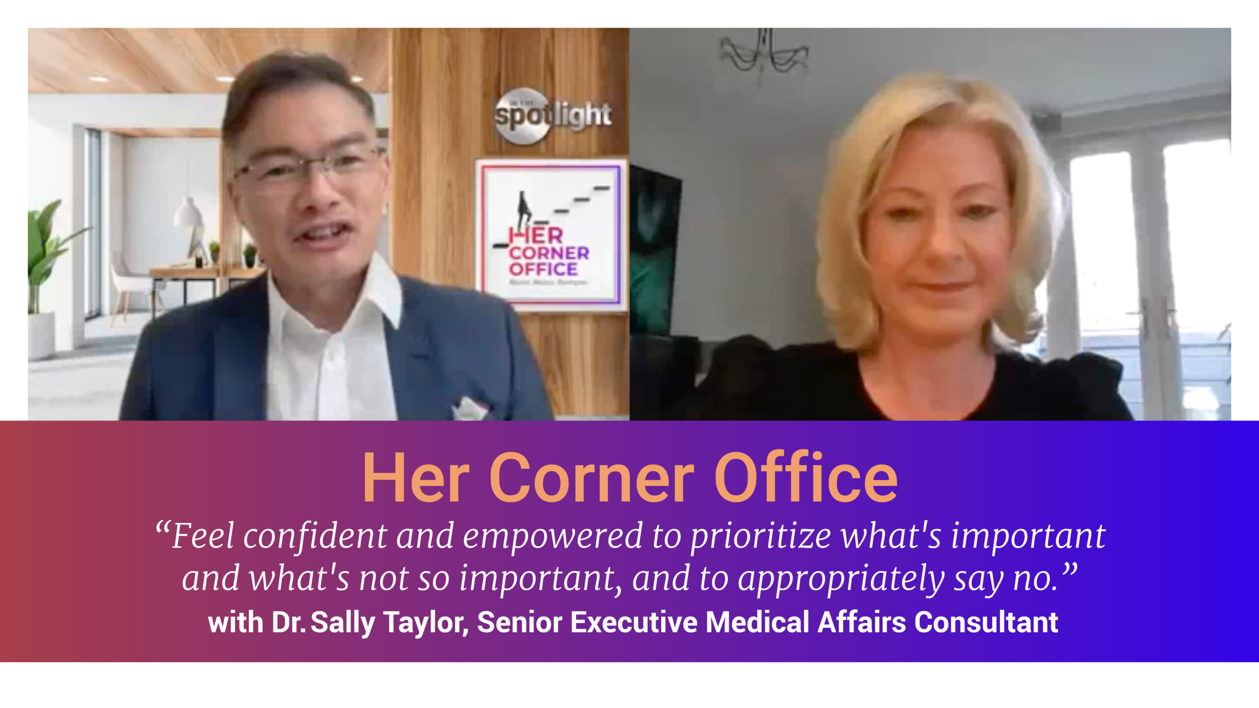 Her Corner Office: Dr. Sally Taylor - Kingsley Gate